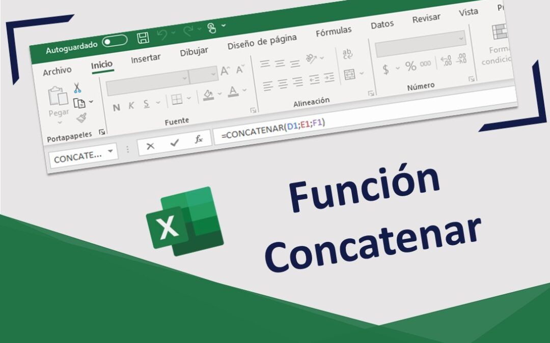 CONCATENAR en Excel - cómo concatenar texto ️ todoinfoweb